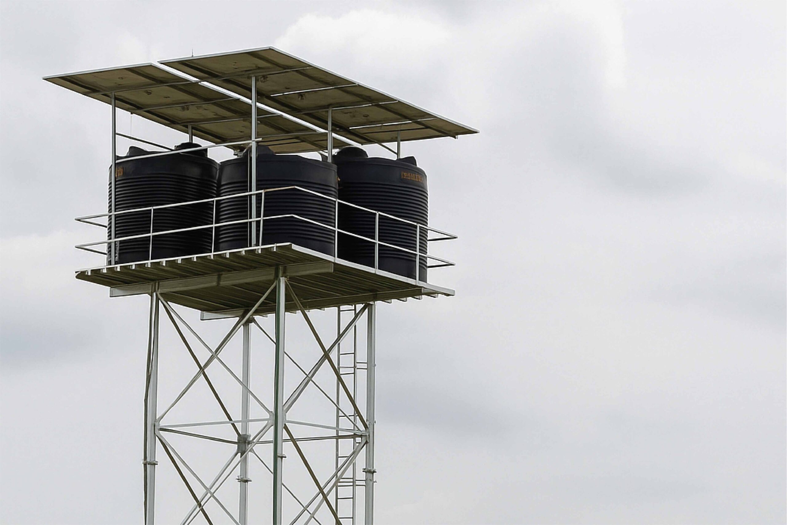 Steel Water Tank Towers Construction - Blueflow Water Systems Ltd